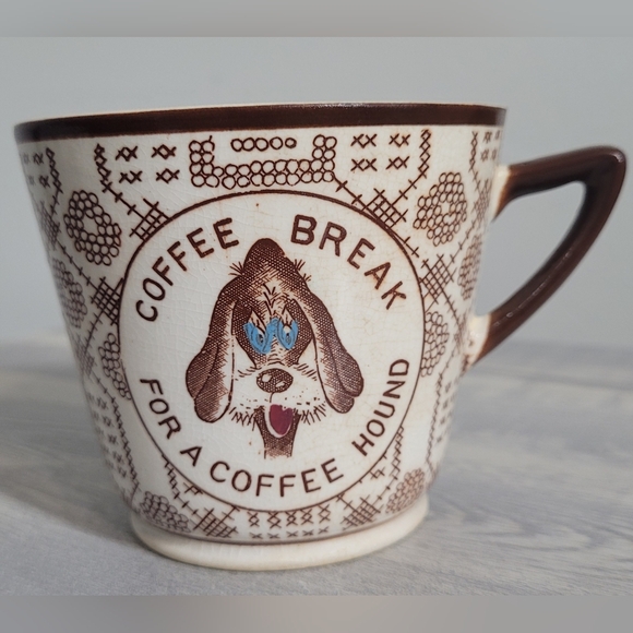 Vintage | Kitchen | Vintage Coffee Hound Coffee Cup Mug | Poshmark
